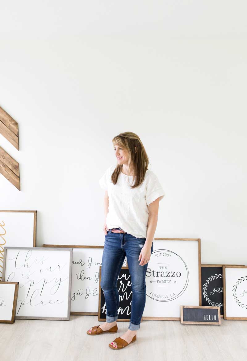 Meet Jami - Entrepreneur, Sign Designer, Busy Mom - Root and Bloom Forever